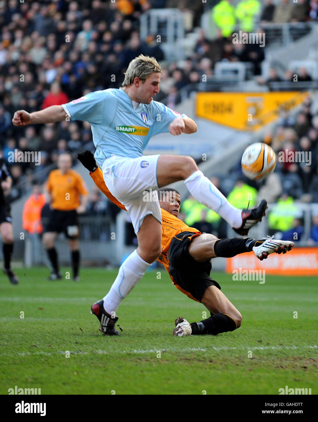 Coca cola championship match kc stadium hi-res stock photography and ...