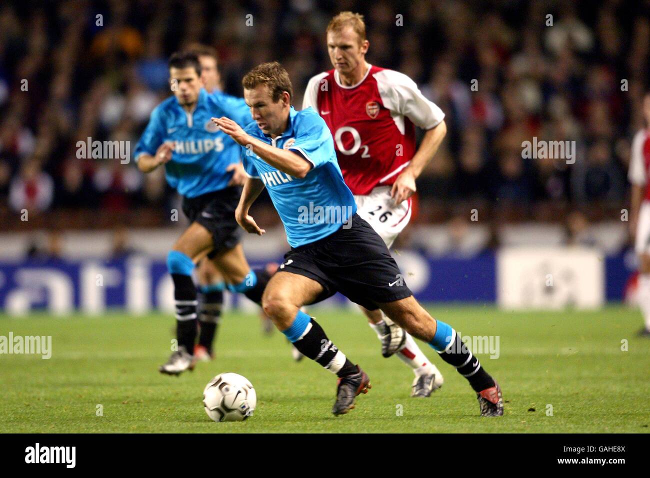 Arsenal v psv eindhoven arjen robben hi-res stock photography and ...