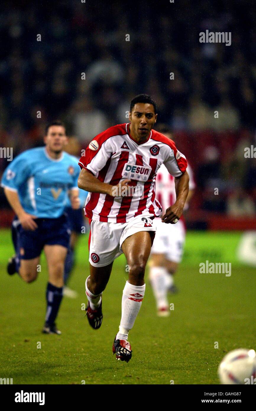 Sheffield uniteds carl asaba in action hi-res stock photography and ...