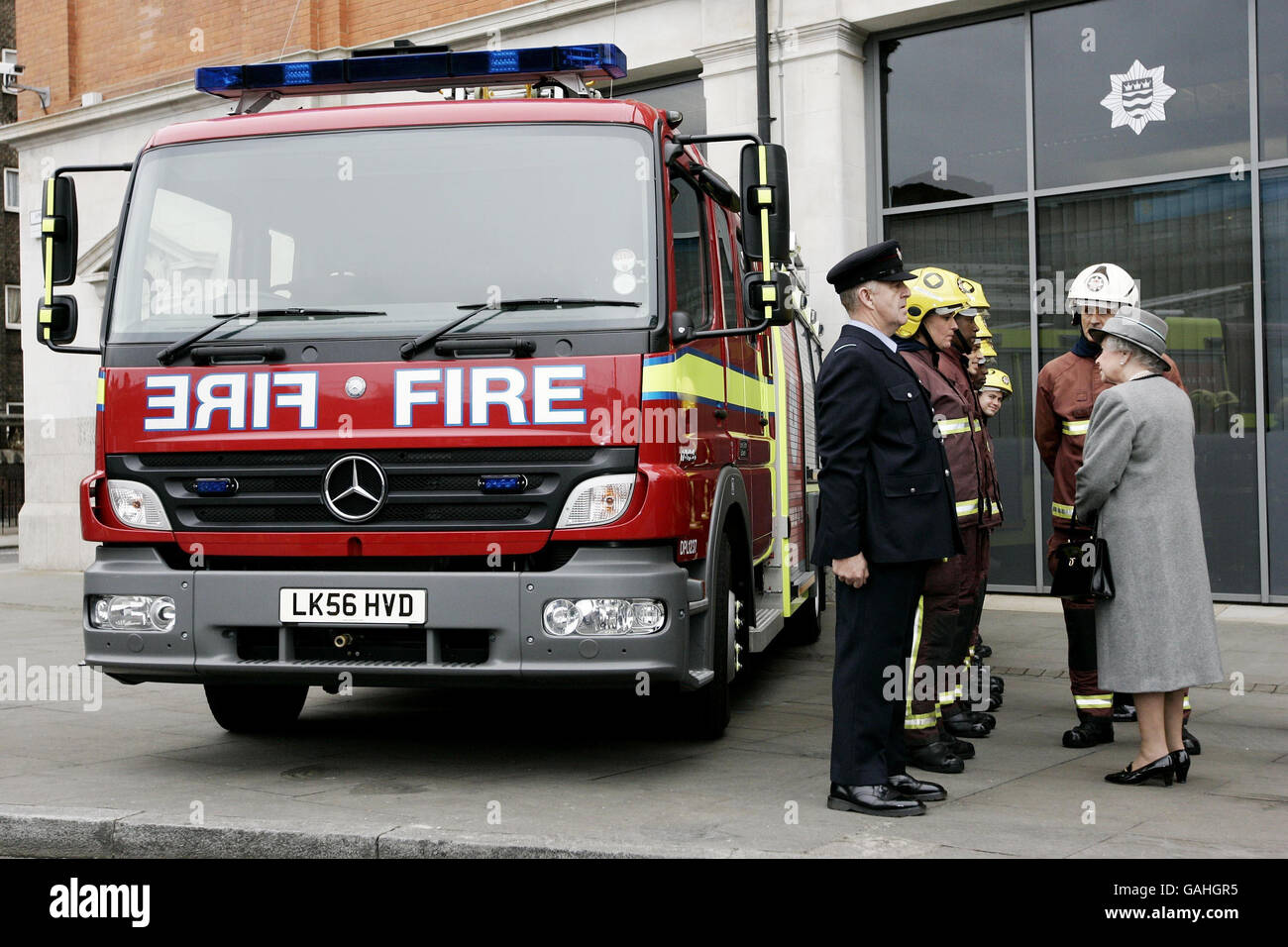 London fire brigade talk hi-res stock photography and images - Alamy
