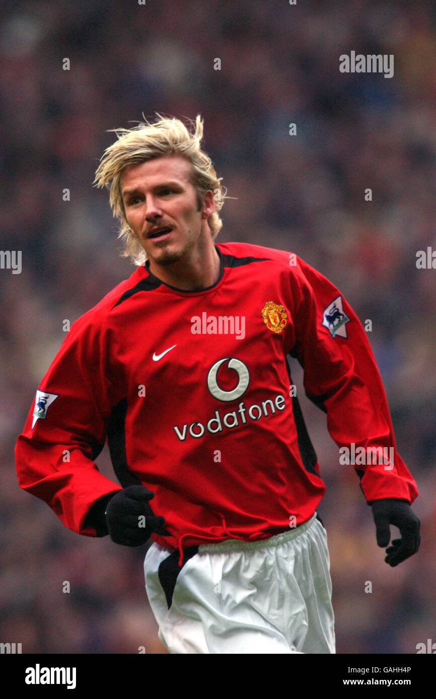 Manchester uniteds david beckham hi-res stock photography and images ...