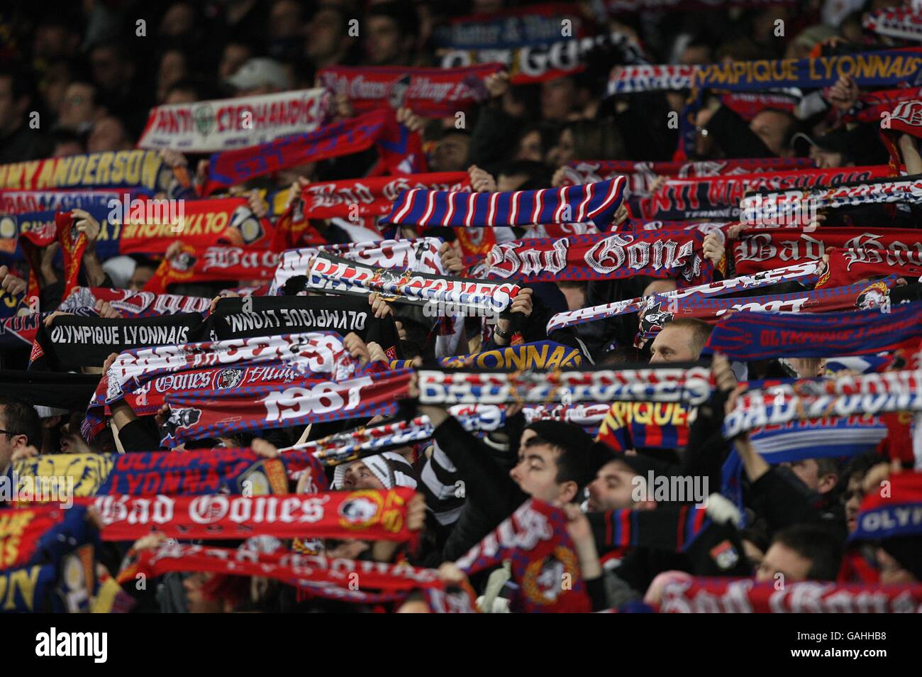 Olympique lyonnais fans general hi-res stock photography and images - Alamy