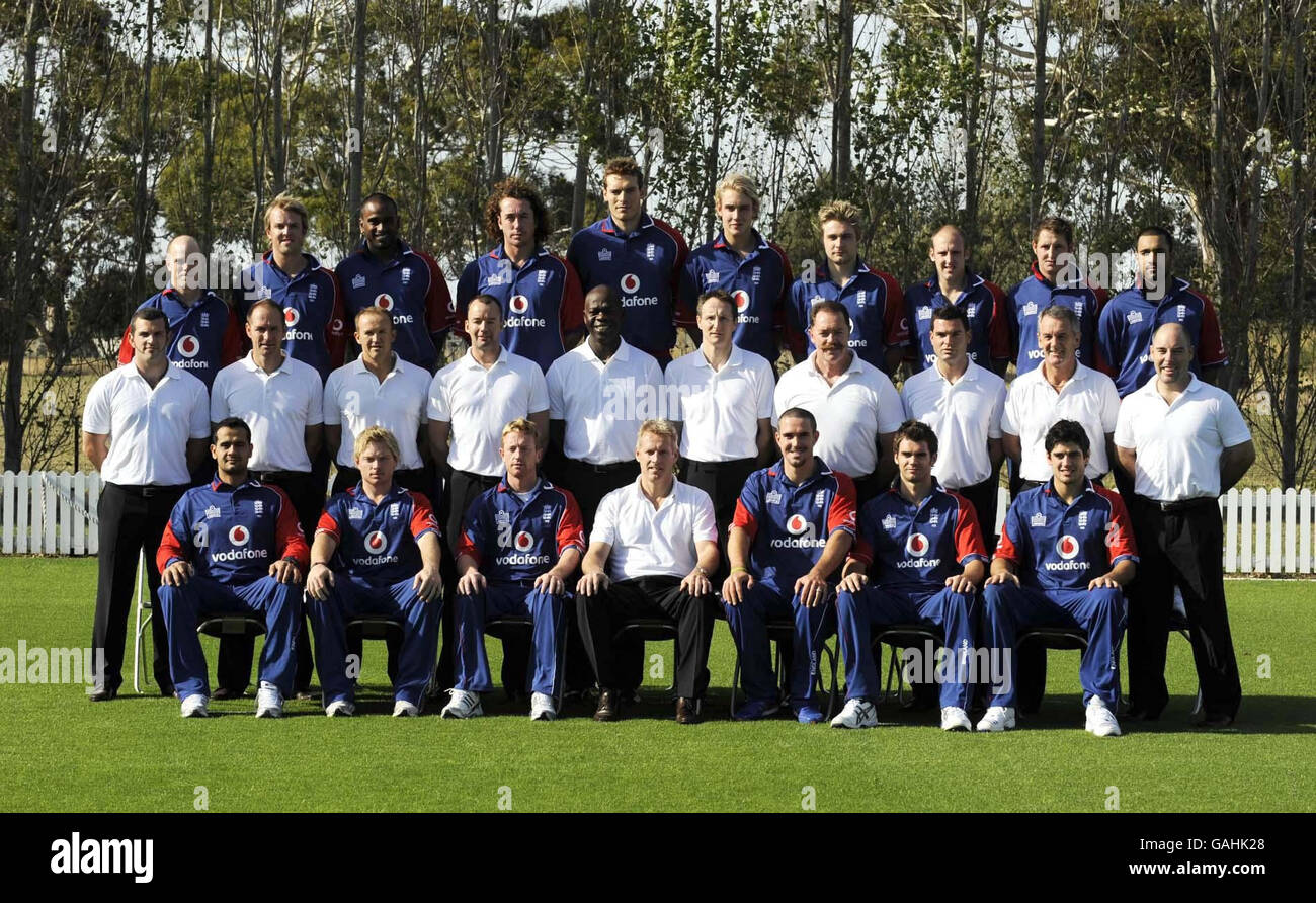 England team management at the new zealand high performance centre hi ...