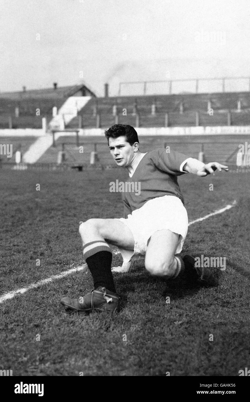 Wilf mcguinness of manchester united football club hi-res stock ...