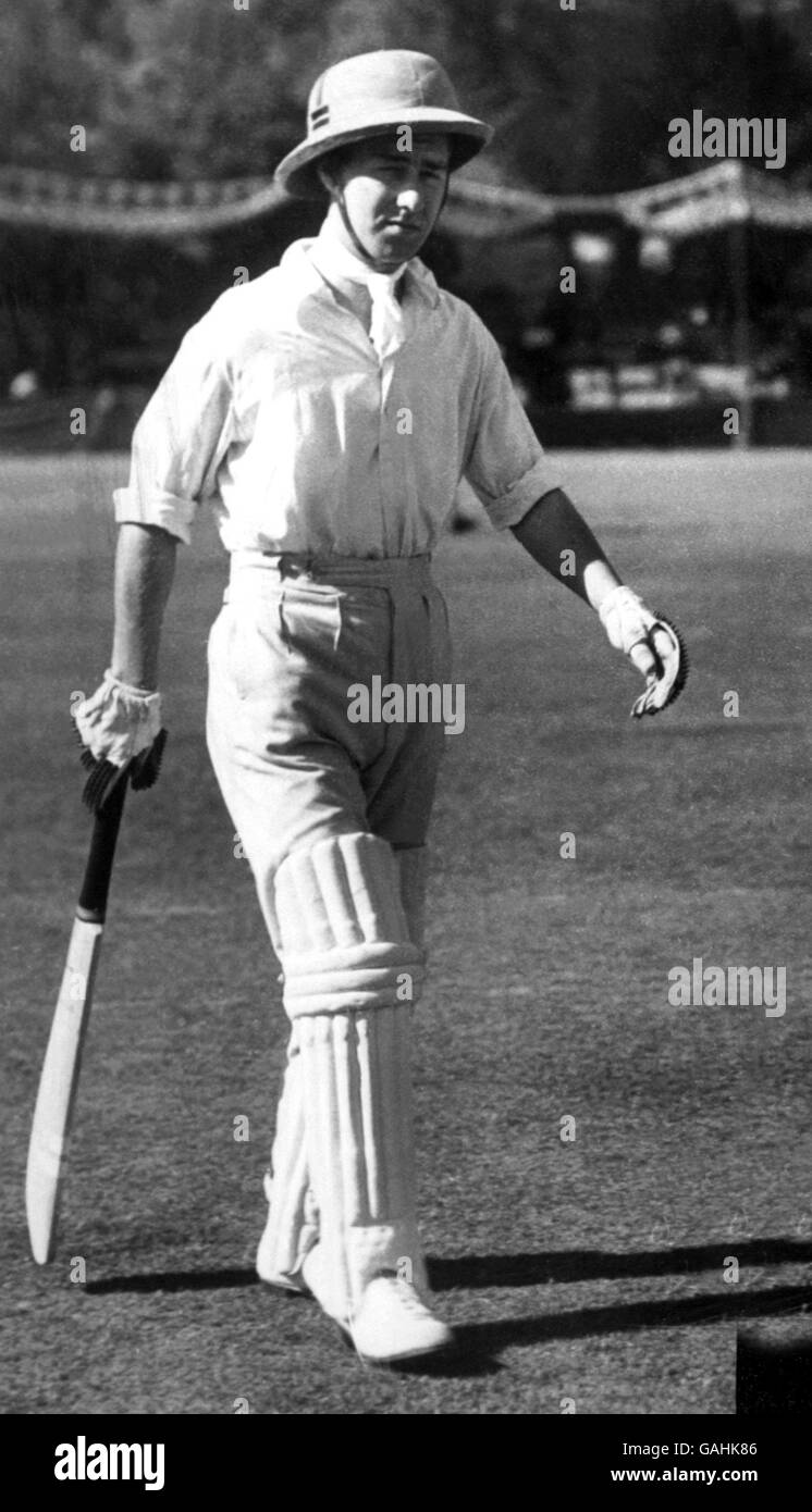 Cricket - Lord Tennyson's XI in India - India v Lord Tennyson's XI ...