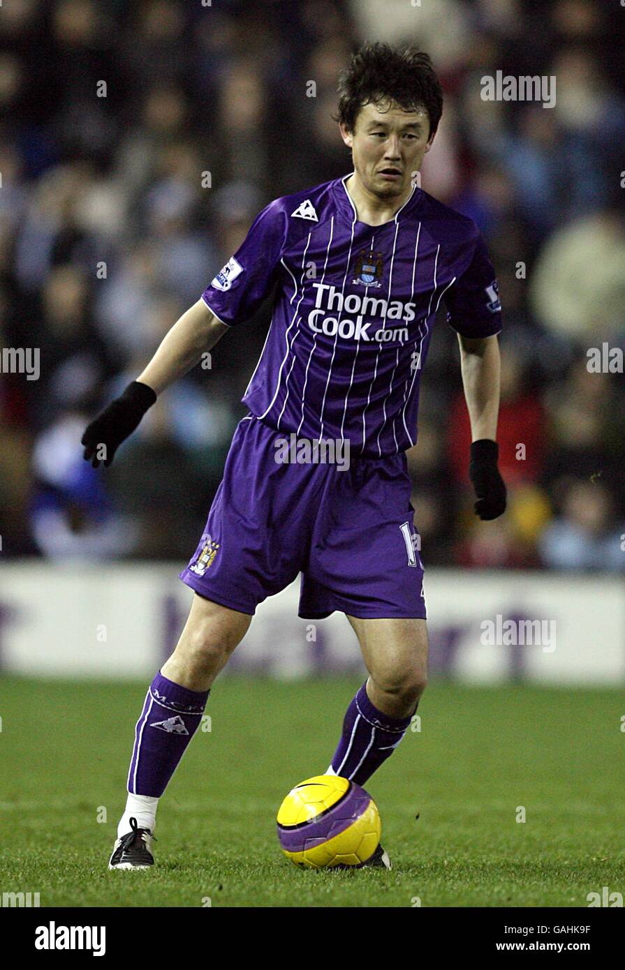 Sun jihai manchester city hi-res stock photography and images - Alamy