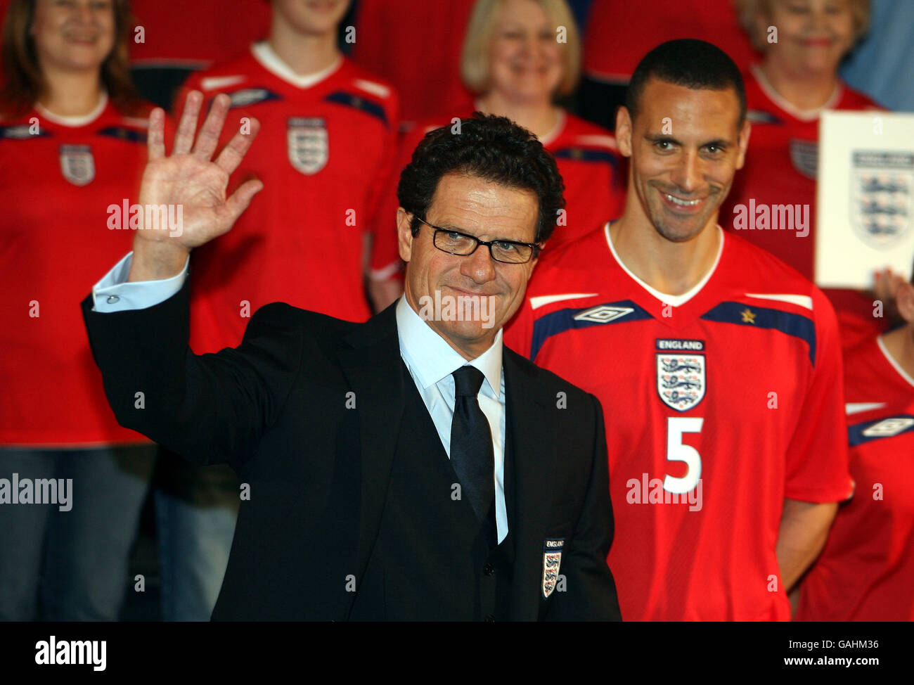 Soccer - England Umbro Kit Launch - The Grove Hotel. England's new ...