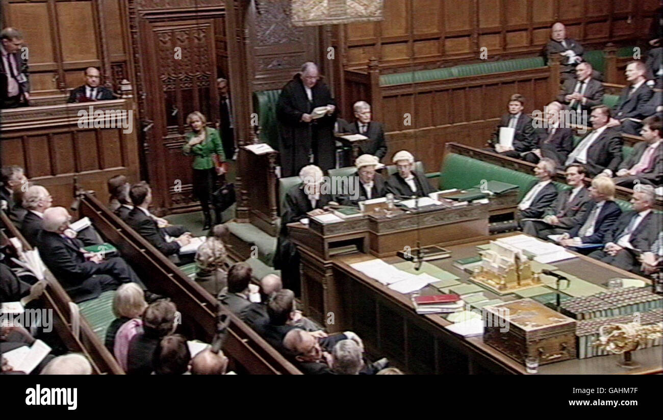 Speaker's statement about MP's expenses Stock Photo - Alamy