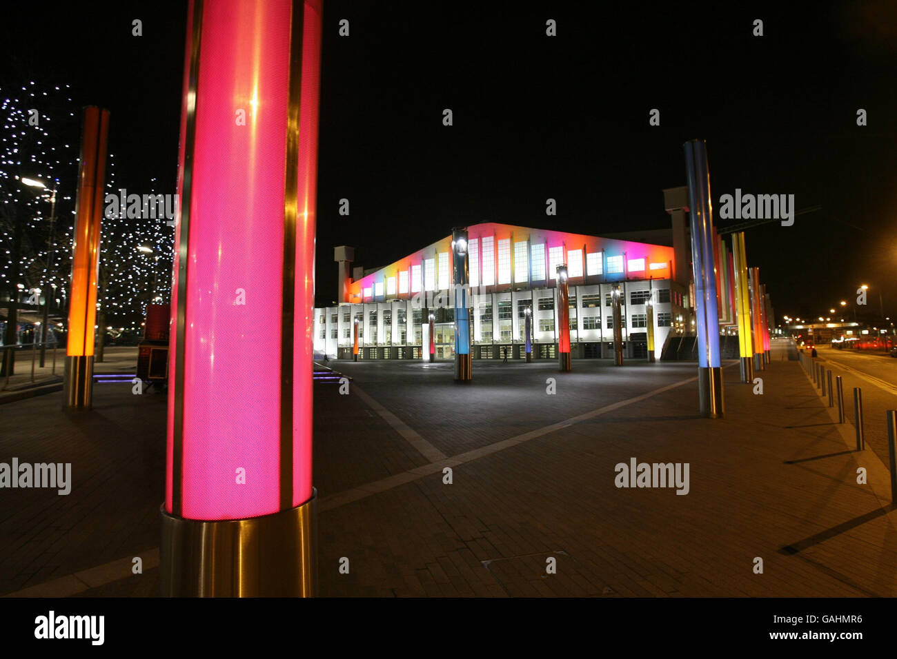 A general view of Wembley Arena, the conference & exhibition centre and ...