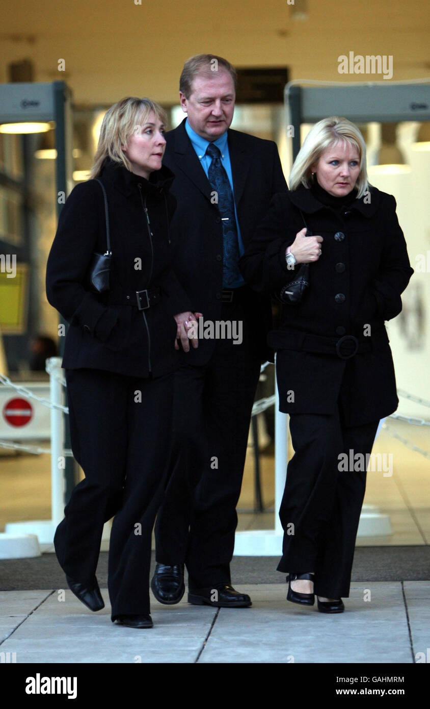 Steve Wright's brother David Wright with his unknown partner (left) and ...