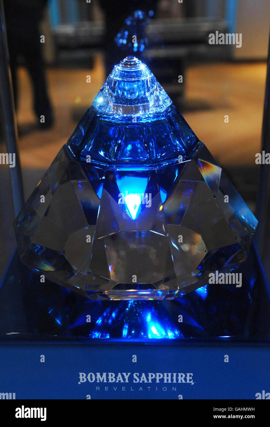 Bombay Sapphire's Revelation, one of five hand-made crystal bottles ...