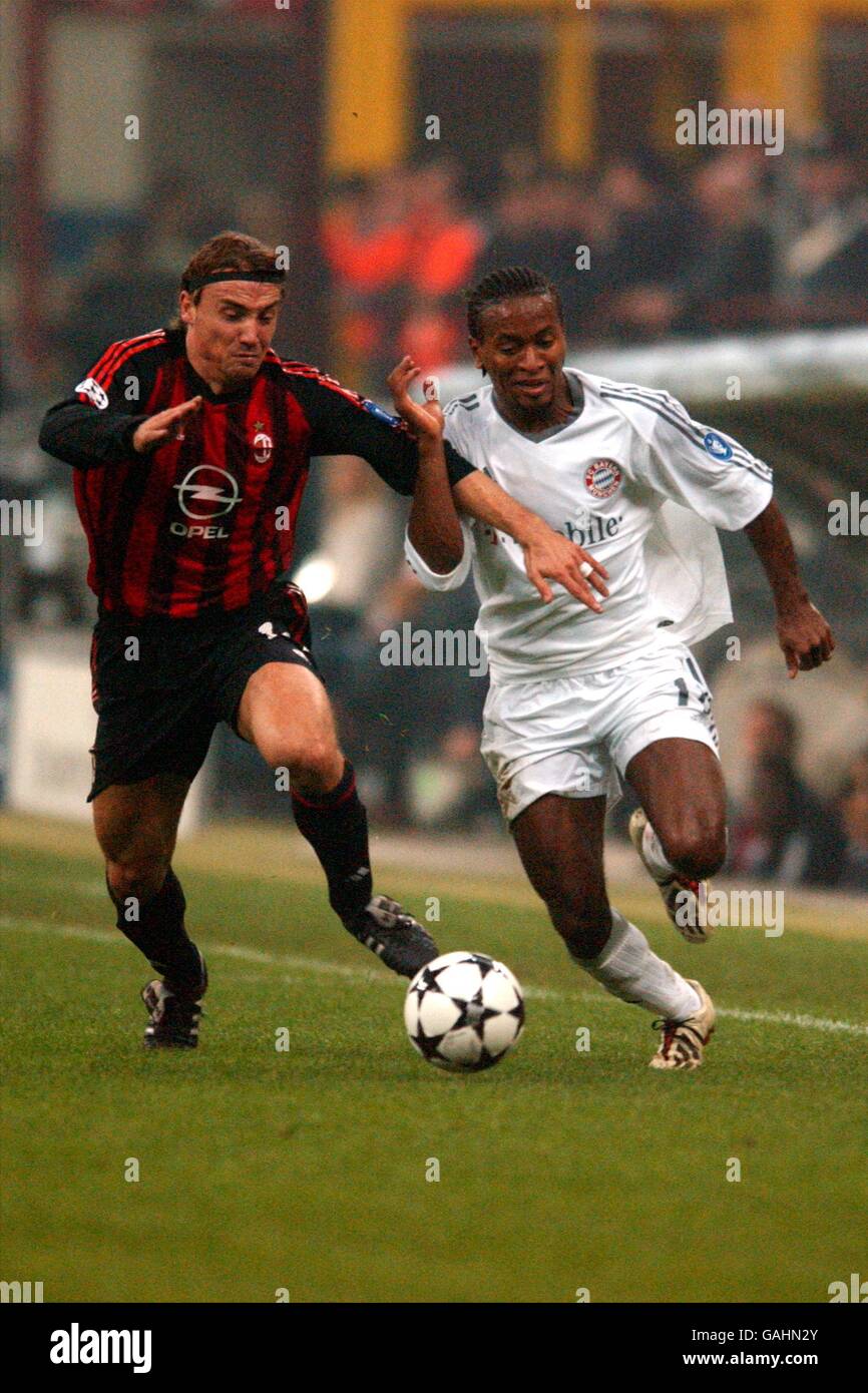 Soccer uefa champions league group ac milan munich hi-res stock photography and images - Alamy