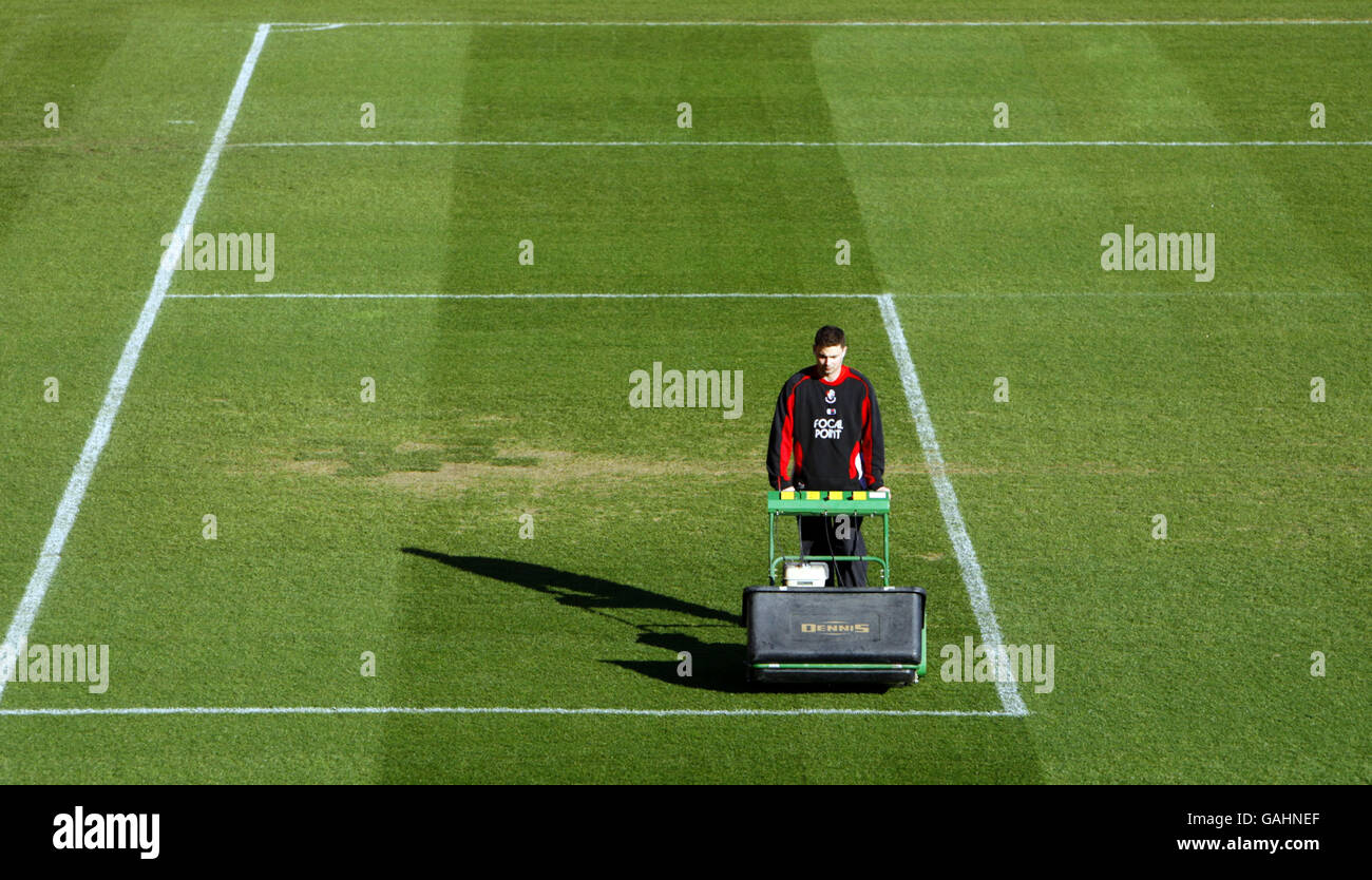 Soccer general view of dean court ground hi-res stock photography and ...