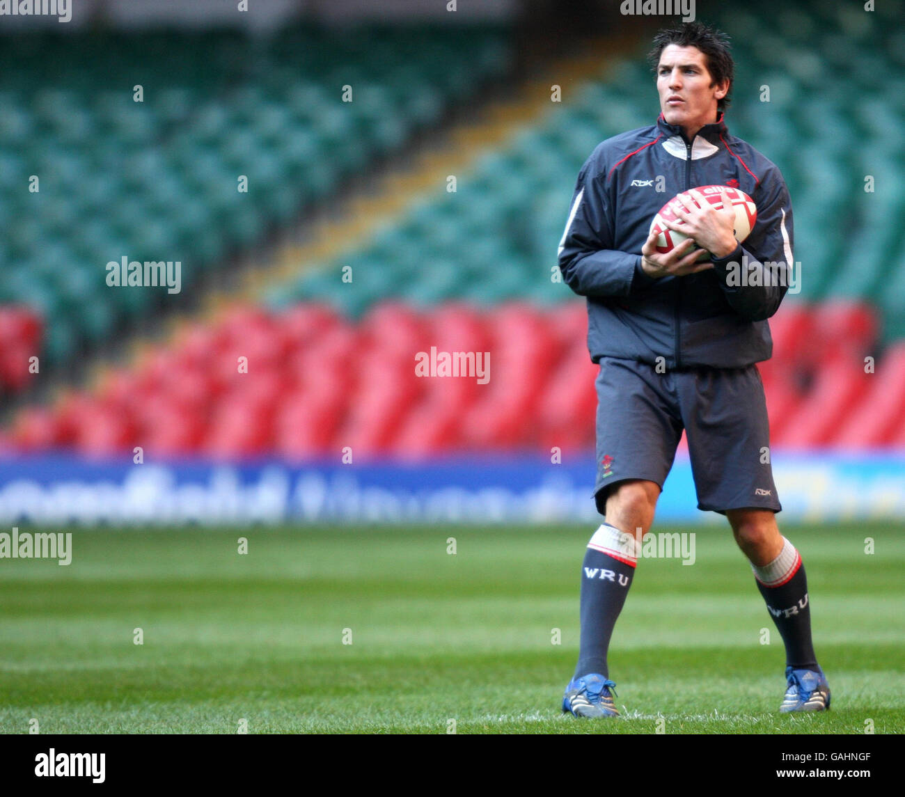Rugby Union - Wales Captains Run - Millennium Stadium. James Hook ...