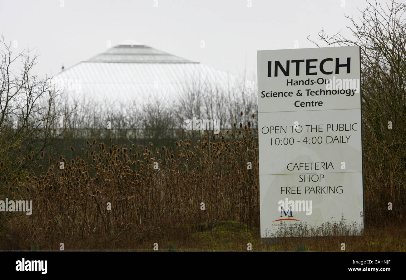 Intech science centre near winchester hi-res stock photography and ...