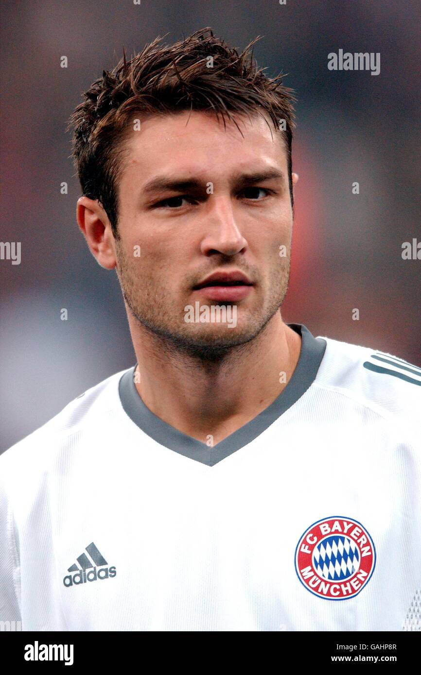 Soccer uefa champions league group ac milan munich hi-res stock ...