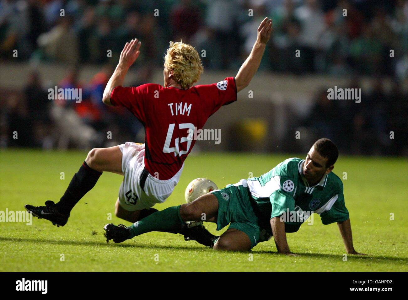 Soccer uefa champions league group maccabi haifa manchester united hi ...