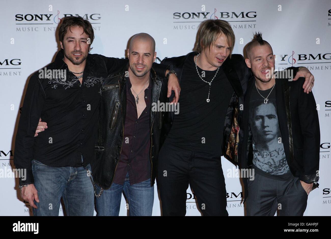 Daughtry arrives at the Sony BMG Grammy party at the Beverly Hills ...