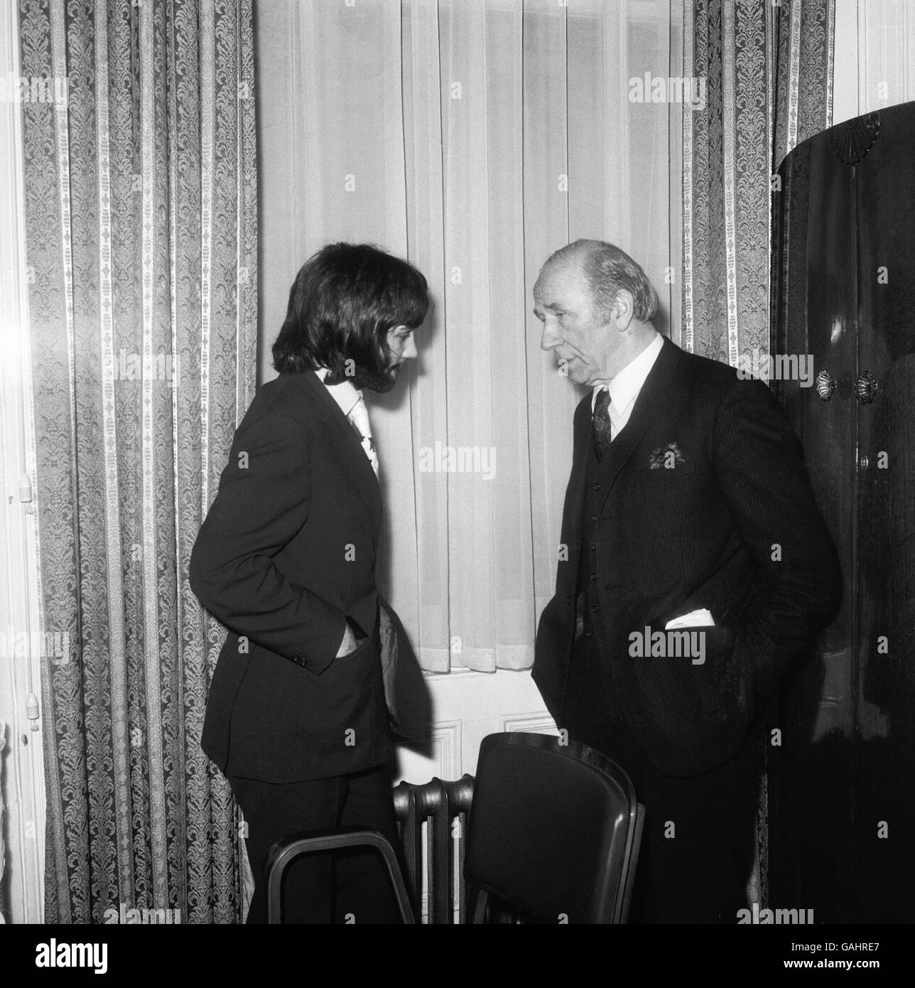 Where his father george best Black and White Stock Photos & Images - Alamy