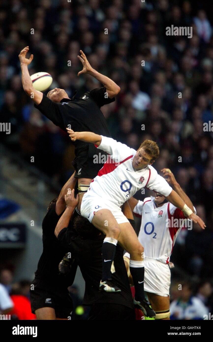 Rugby Union - International Friendly - England v New Zealand Stock ...