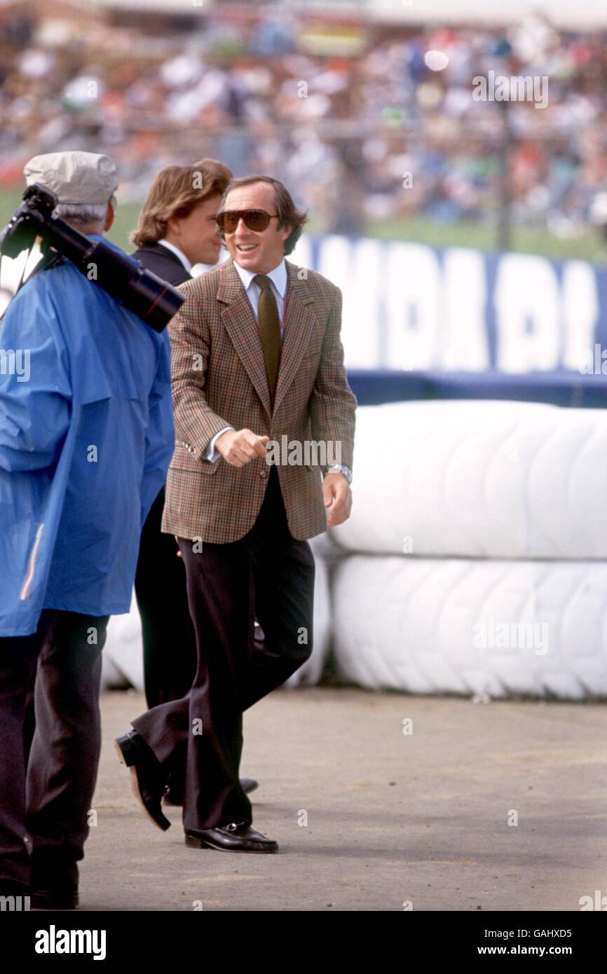 Formula One Motor Racing - British Grand Prix. Jackie Stewart at ...
