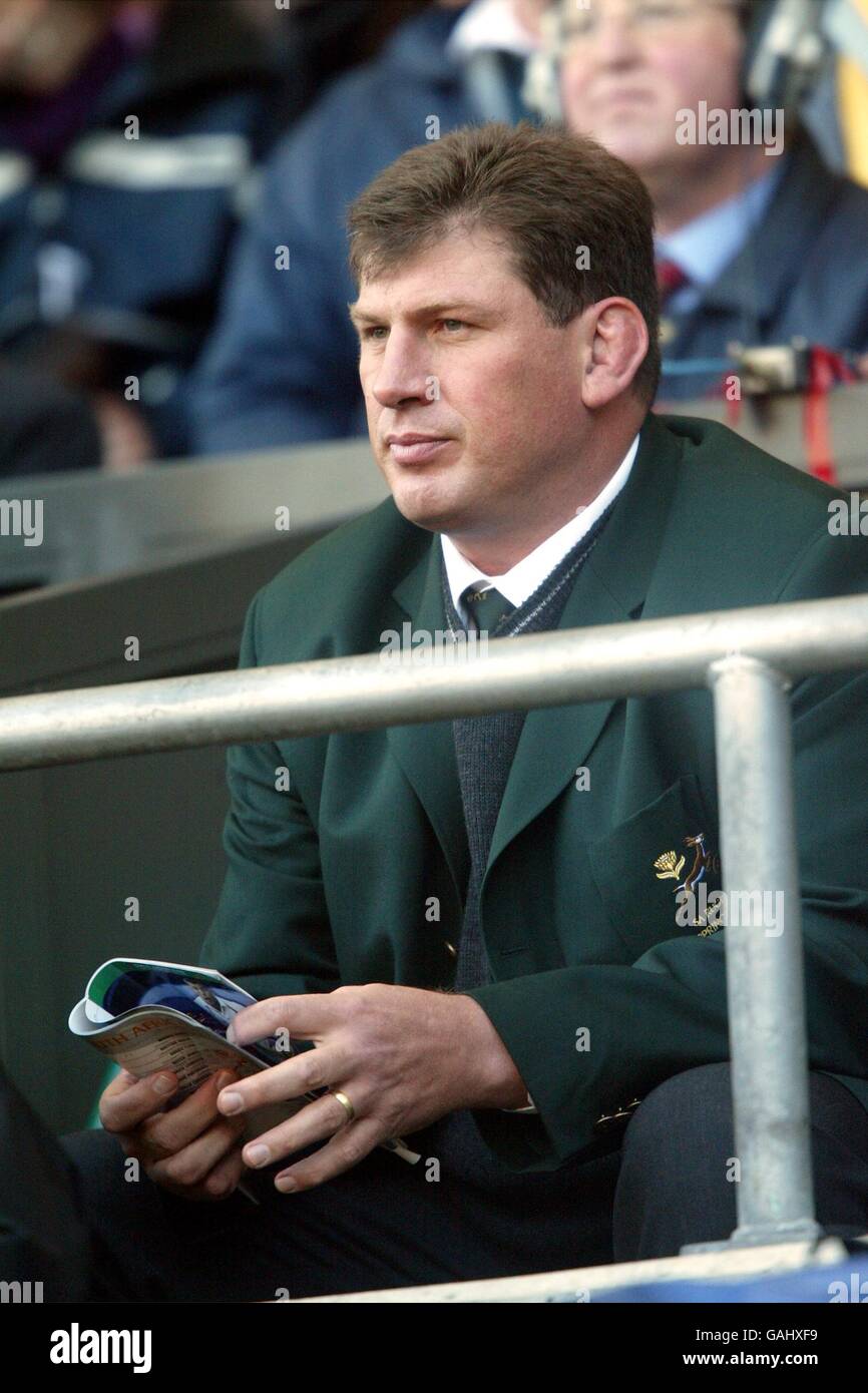 Rugby Union - International Friendly - England v South Africa. Rudolf ...