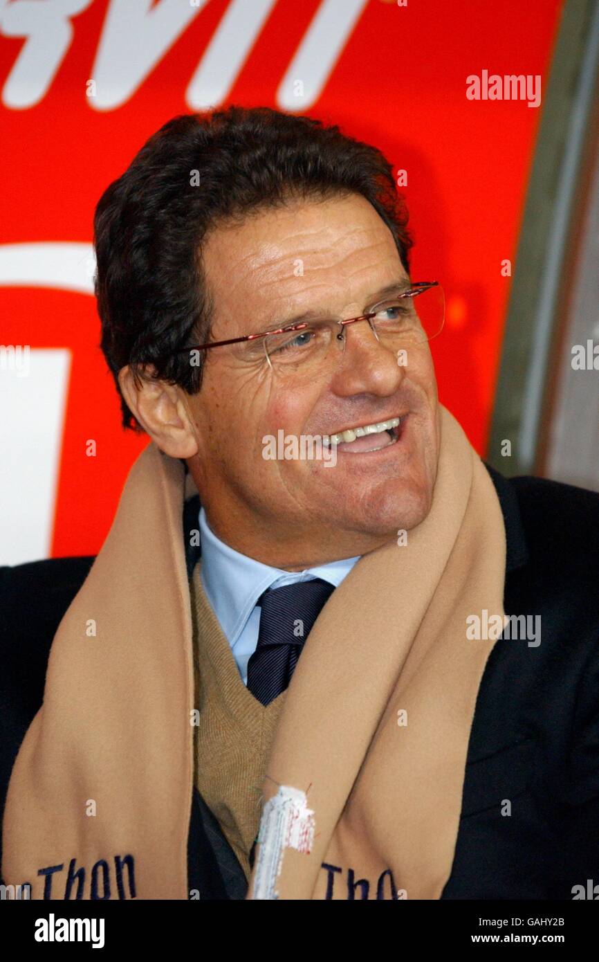 Fabio capello ac milan hi-res stock photography and images - Alamy