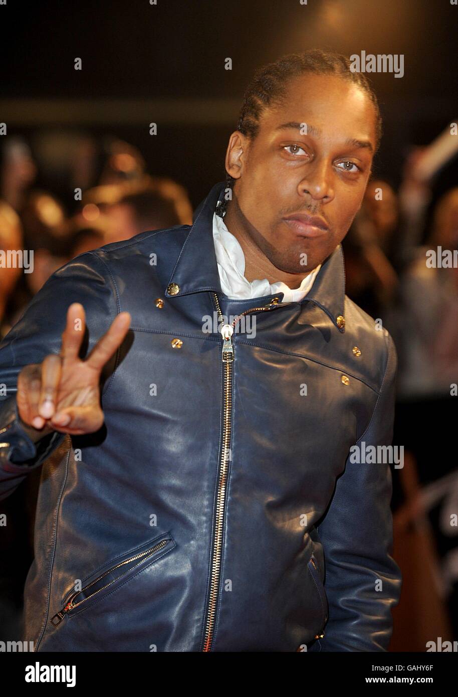 Lemar arrives for the BRIT Awards 2008, at Earls Court in central ...