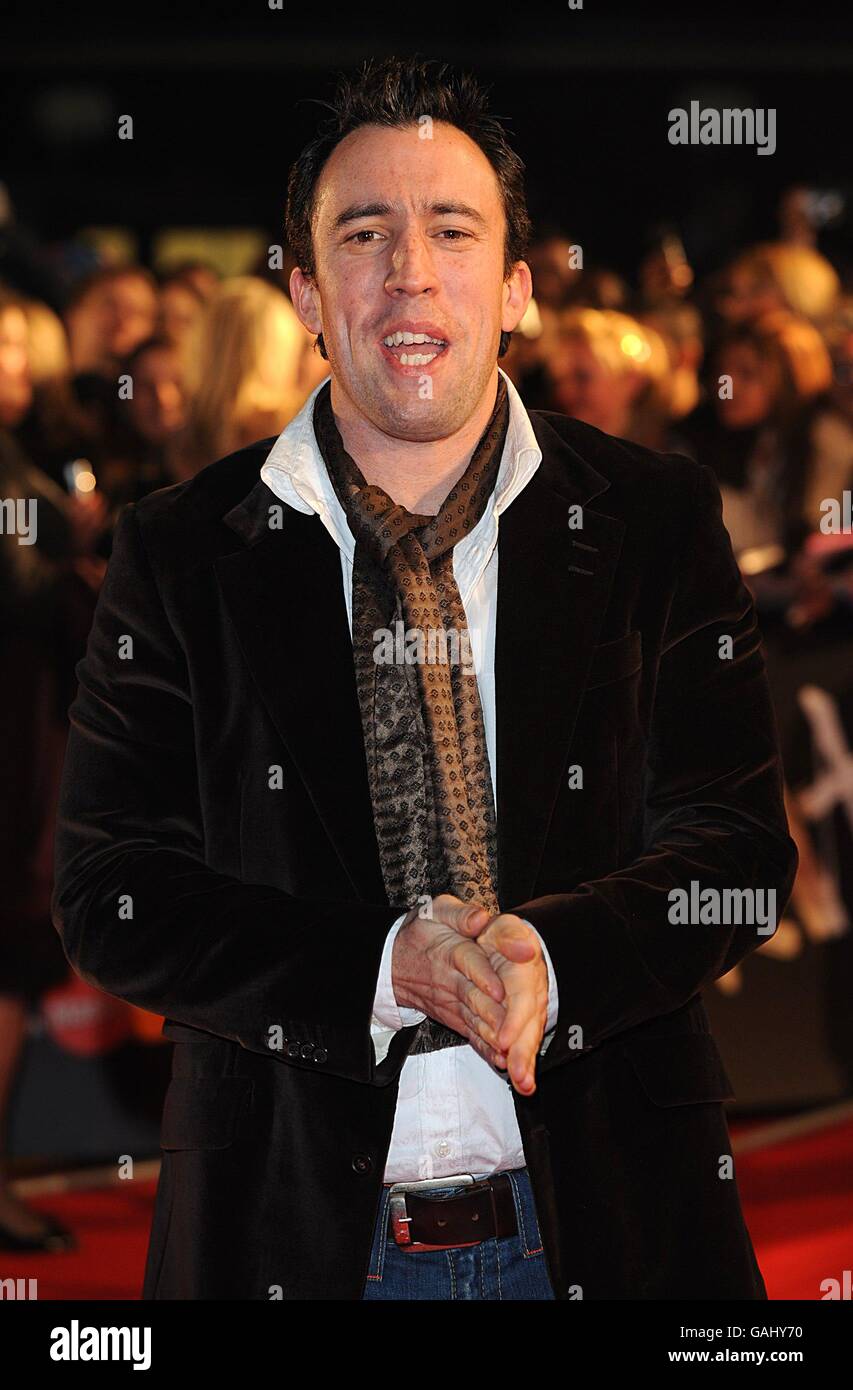 Christian O'Connell arrives for the BRIT Awards 2008, at Earls Court in ...