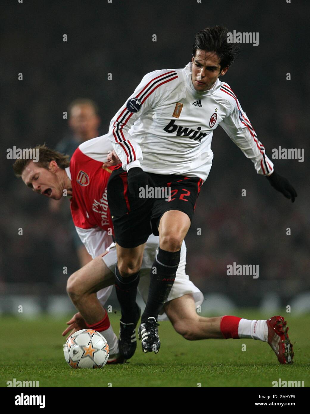 Soccer - UEFA Champions League - Arsenal v AC Milan - The Emirates ...