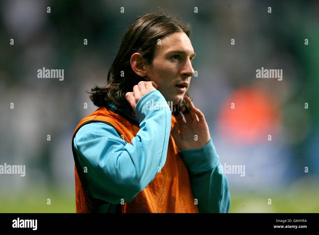 Soccer - UEFA Champions League - Celtic v Barcelona - Celtic Park. Leo ...