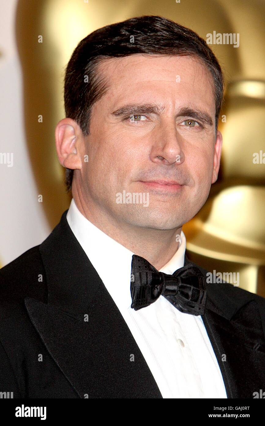 Steve Carrell at the 80th Academy Awards (Oscars) at the Kodak Theatre ...