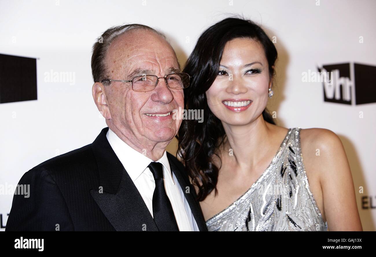 Rupert murdoch wendi deng hi-res stock photography and images - Alamy