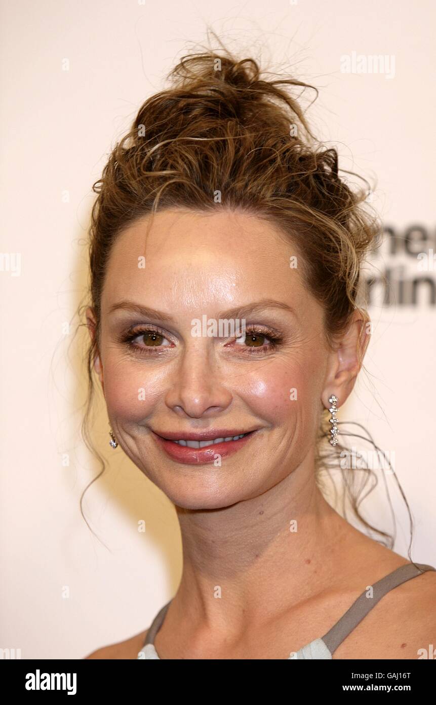 Calista Flockhart arrives for the 16th Annual Sir Elton John AIDS ...