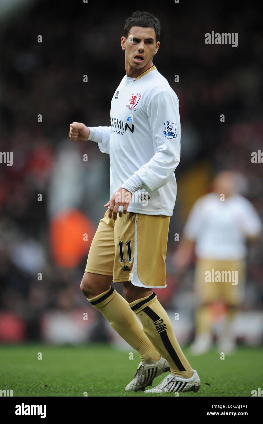 Liverpool middlesbrough anfield hi-res stock photography and images - Alamy