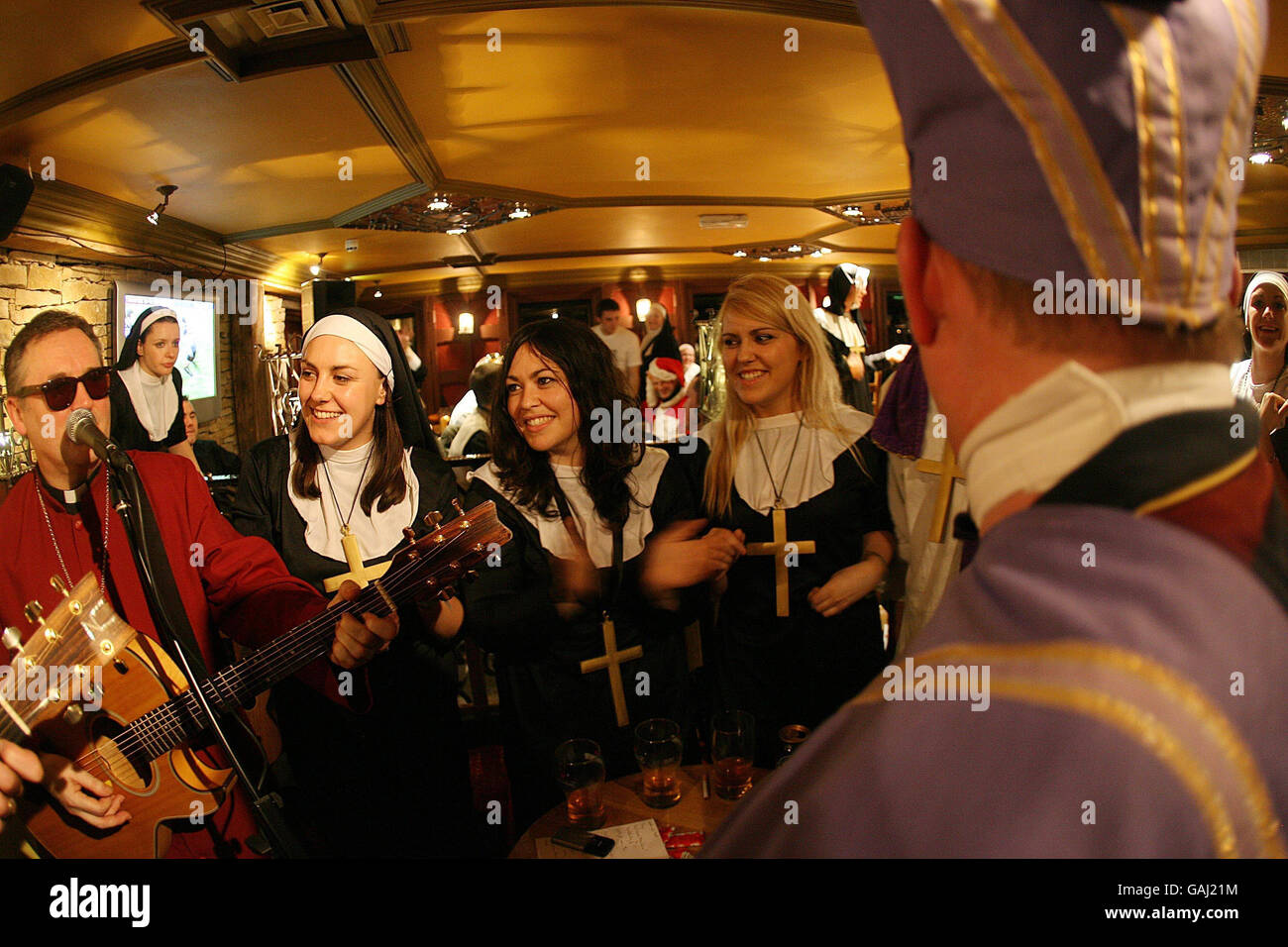 Father Ted fans enjoy themselves during the Father Ted Festival on the ...