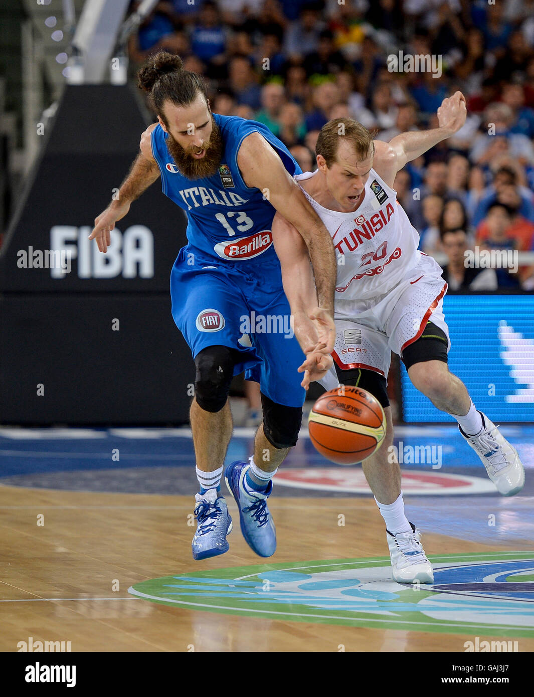 Turin, Italy. 04th July, 2016. Luigi Datome and Michael Brandon Roll ...