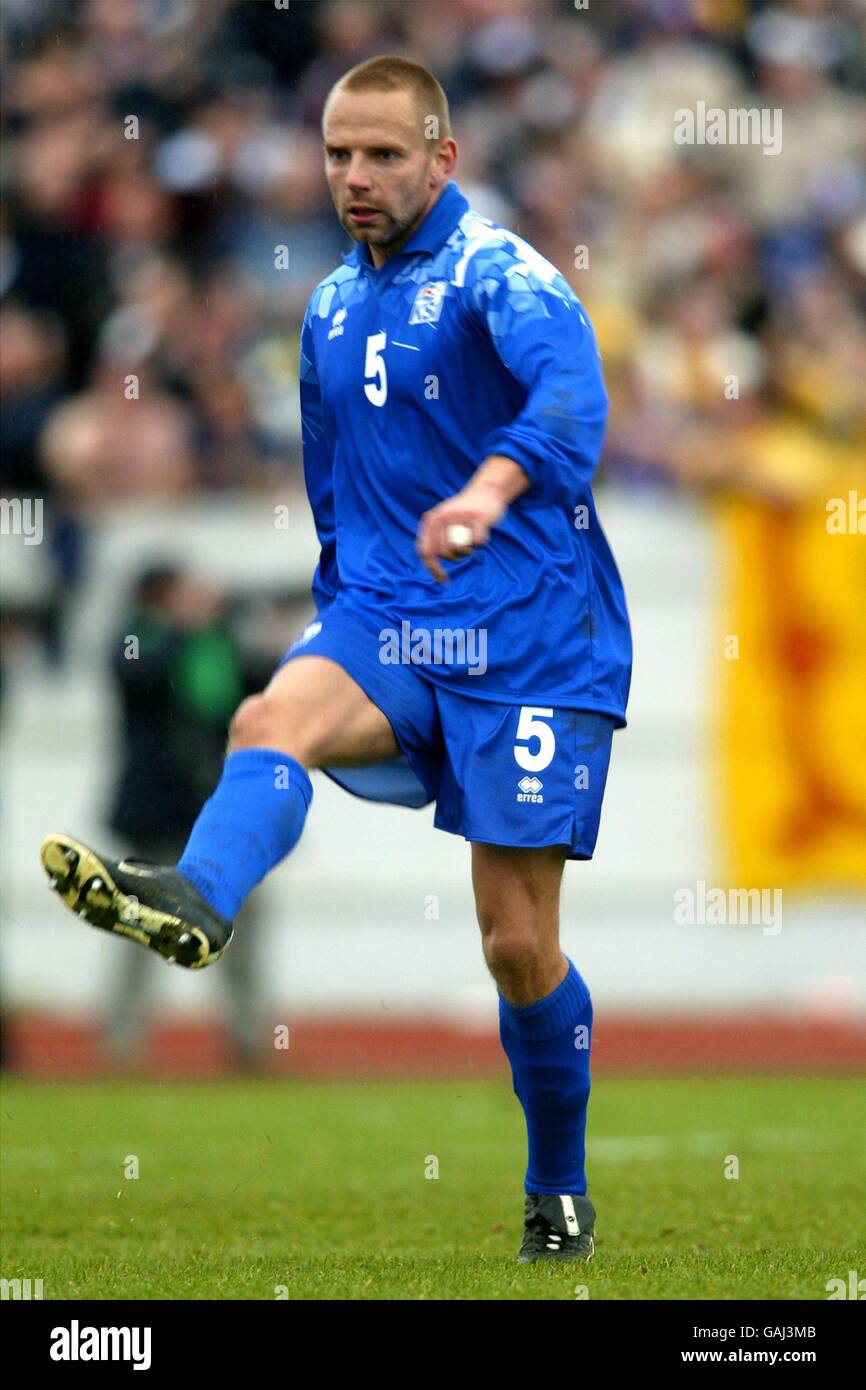 Soccer european championships 2004 qualifier group five iceland v ...