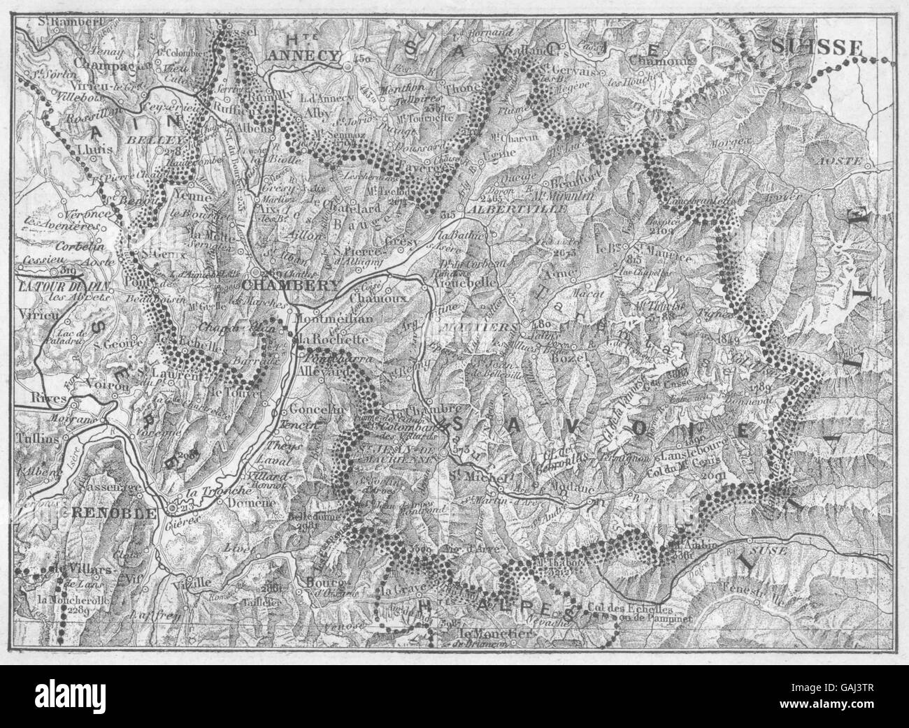 Paris map 1878 hi-res stock photography and images - Alamy