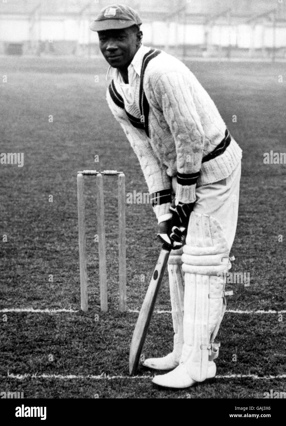 Cricket george headley hi-res stock photography and images - Alamy
