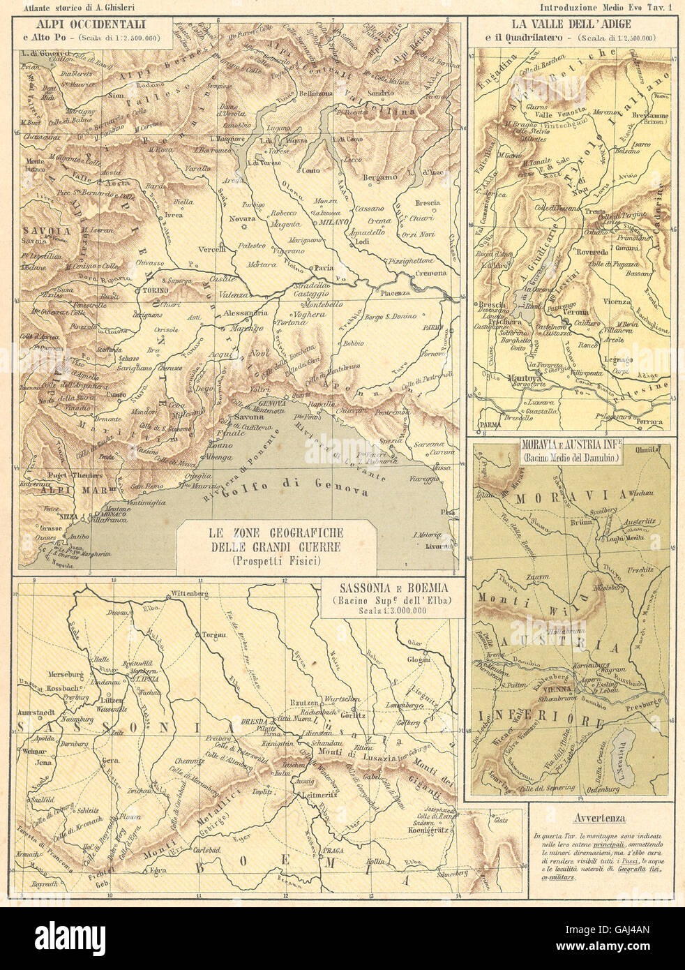 Boemia map hi-res stock photography and images - Alamy