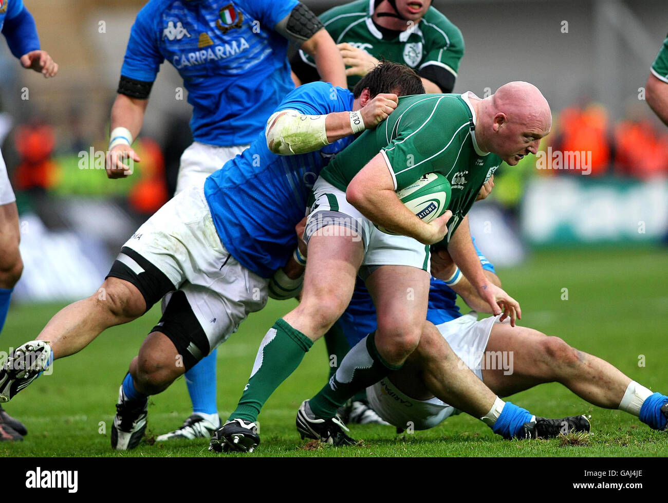 Rugby Union - RBS 6 Nations - Ireland v Italy - Croke Park. Ireland's ...