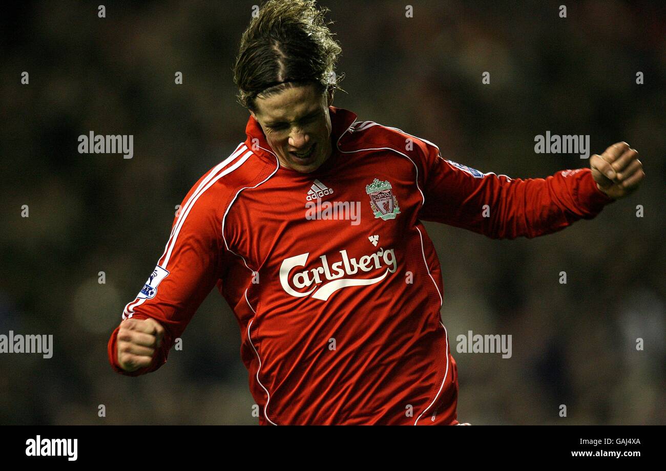 Fernando torres liverpool goal hi-res stock photography and images - Alamy