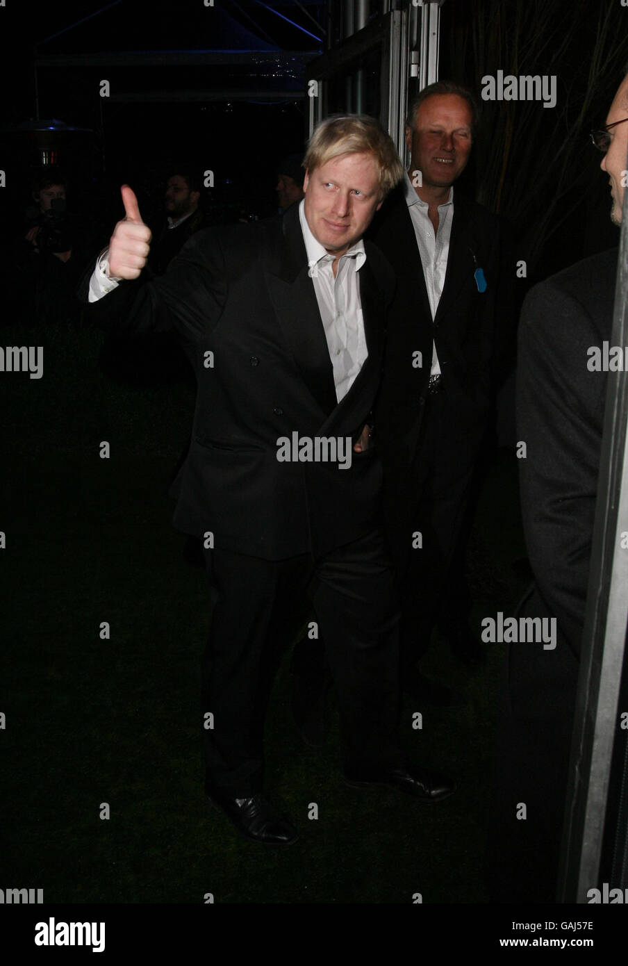 Conservative Party Black & White Ball Stock Photo - Alamy