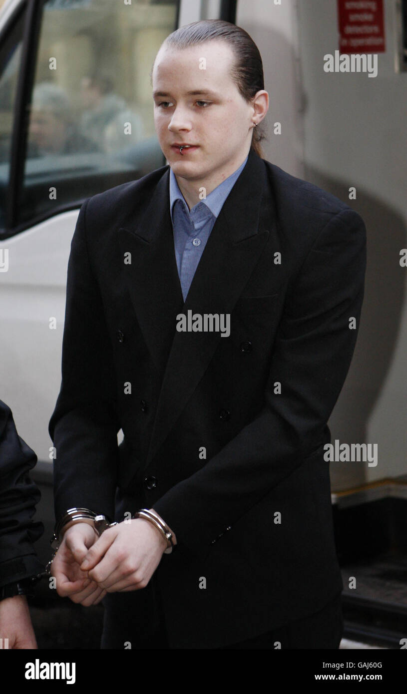 Luke Mitchell Arrives At Edinburgh High Court For His Appeal Against