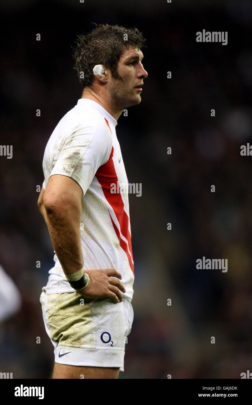 Simon shaw england rugby hi-res stock photography and images - Alamy