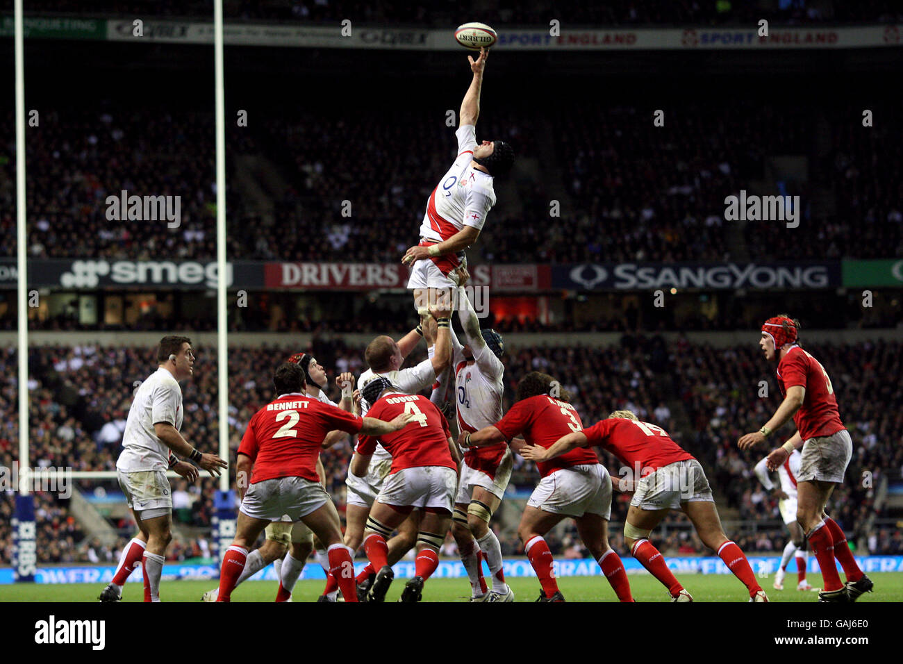 Rugby Union - RBS 6 Nations Championship 2008 - England v Wales ...