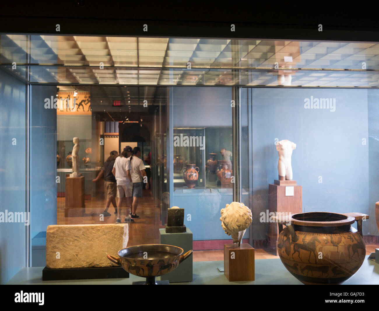 Art exhibits in Royal Ontario Museum, Toronto, Canada Stock Photo - Alamy