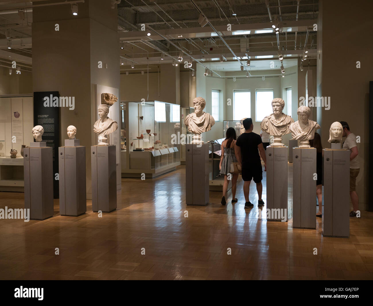 Art exhibits in Royal Ontario Museum, Toronto, Canada Stock Photo - Alamy