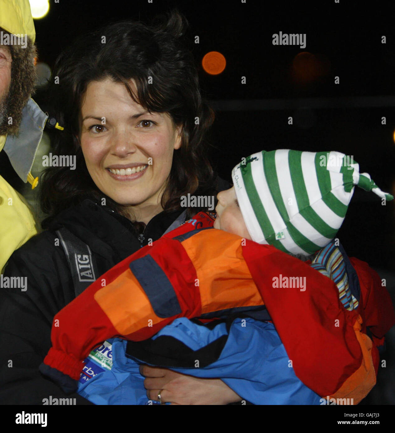 Irish sailor Foxall wins round-world yacht race Stock Photo - Alamy